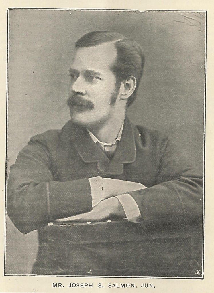 Joseph Smith SALMON (1846- 1896) – Reading Old Cemetery