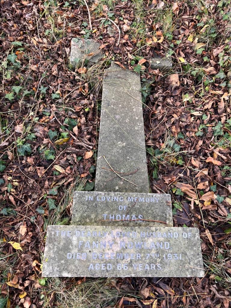 Thomas ROWLAND (1865-1931) – Reading Old Cemetery