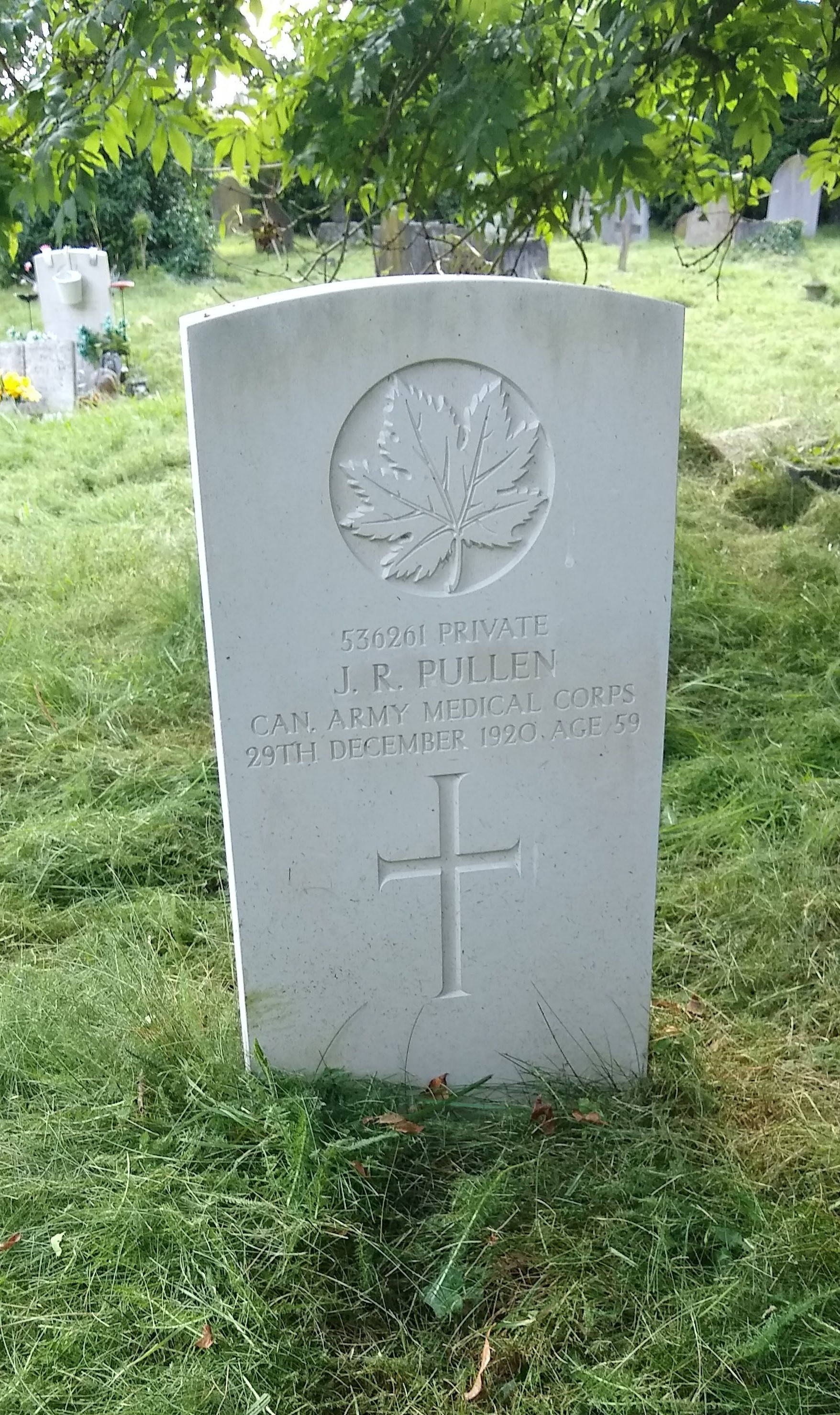 James Robert PULLEN (1861-1920) – Reading Old Cemetery