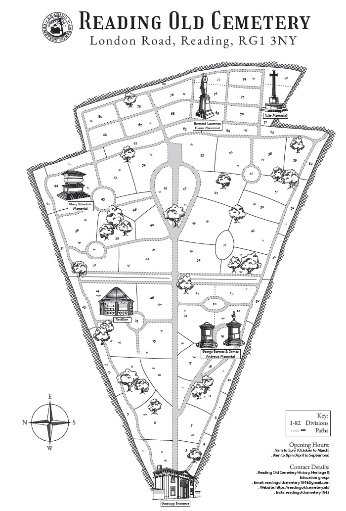 A-Z Index – Reading Old Cemetery